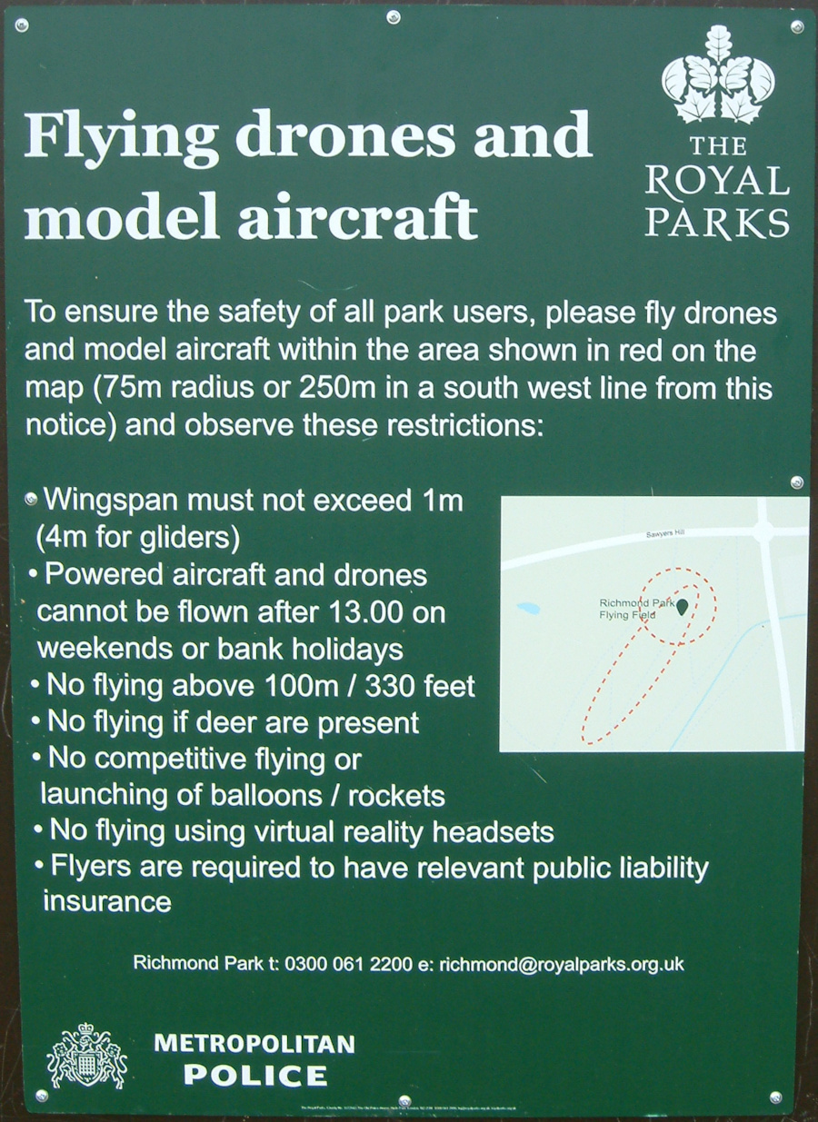 Richmond Park, new flying restrictions - Flying Field Reports and Chat ...